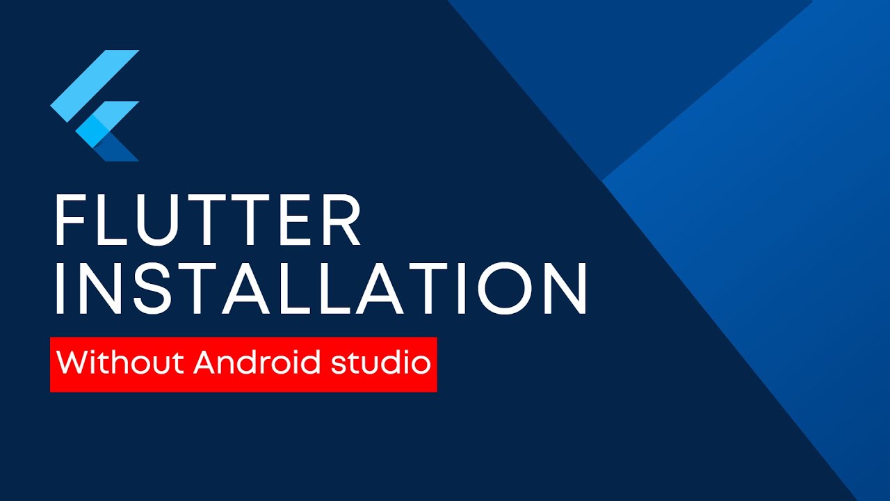 Flutter Installation Without Android Studio Using Android Command Line Tools