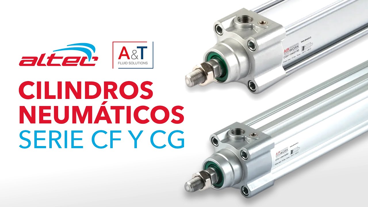Cilindros neumáticos de @airworkitaly3137  SERIE CF y CG