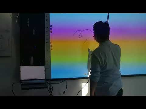 How to install and use a smart board interactive digital board ?