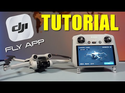 TUTORIAL DJI MINI 3 PRO E NUOVO RC - Guida completa DJI FLY APP