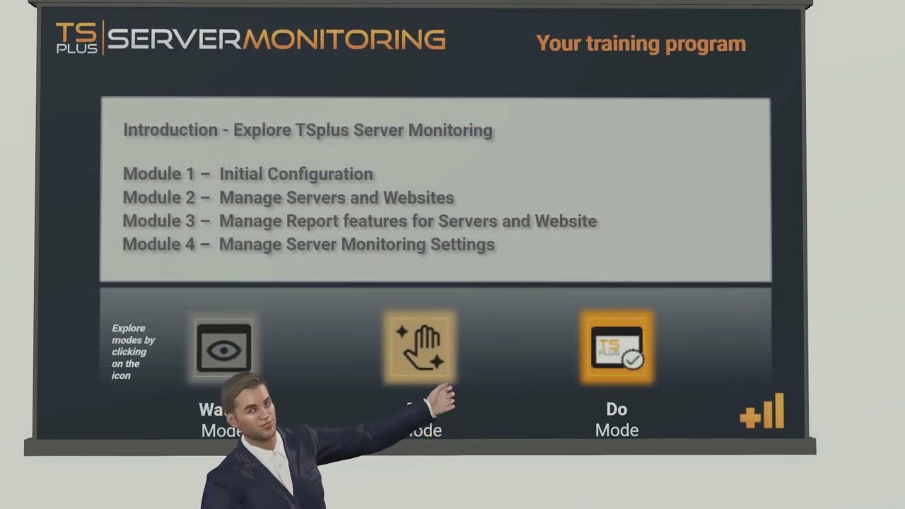 TSplus server monitoring - free e-learning training