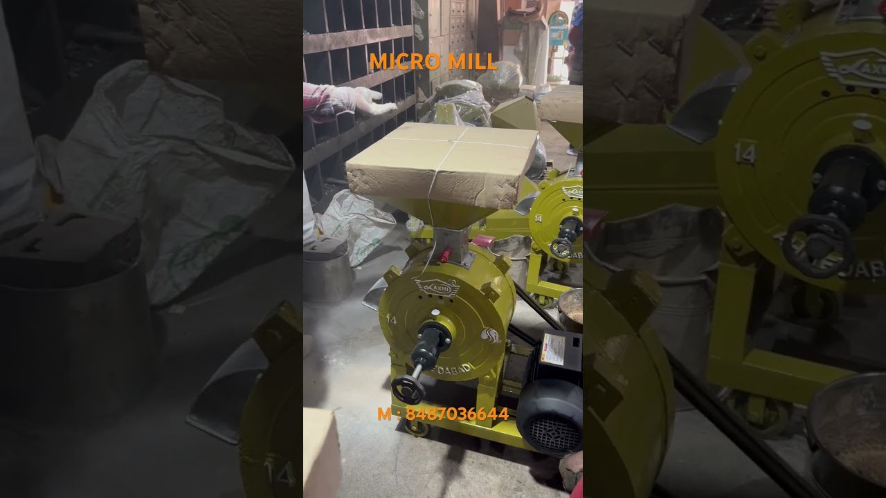 14 Inch Atta Chakki Machine For small Business M : +91 848703 6644