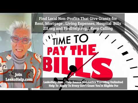 How To Call The Right People to Get a $5,000 Grant To Pay Rant, Utilities and Hospital Bills