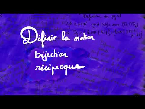 Chapitre 2 - Notion - bijection réciproque