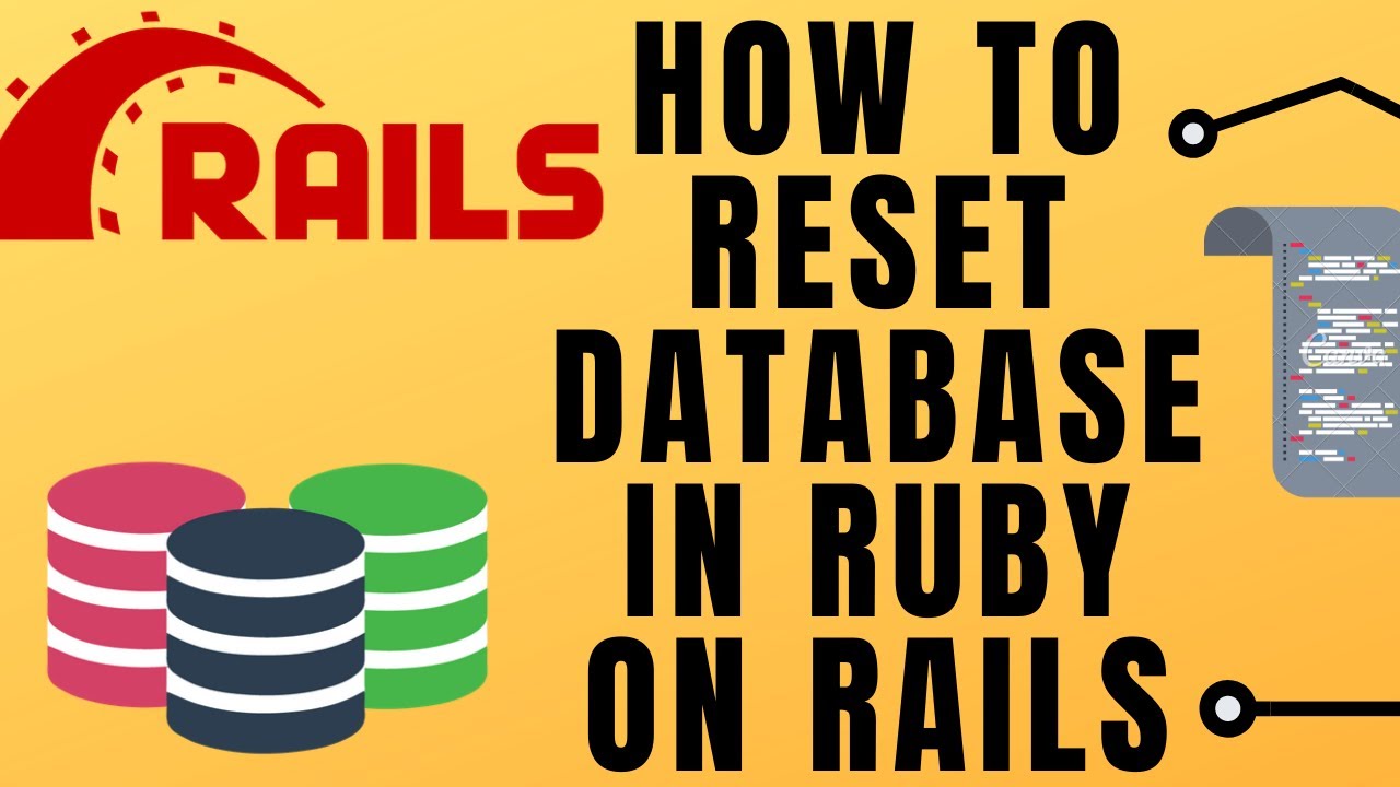 How to reset database in Ruby on Rails
