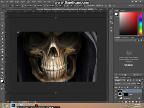 skull face photoshop tutorial « photoshop786