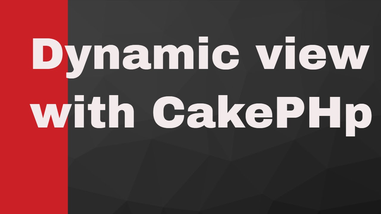 CakePHP 3 4 Tutorial For Beginners Step By Step   16   Creating side menu