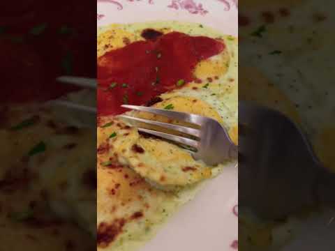 Three cheese ravioli & shrimp fra diavolo