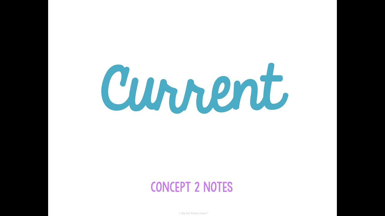 Unit 4 Electricity and Magnetism Concept 2 Notes *UPDATED*