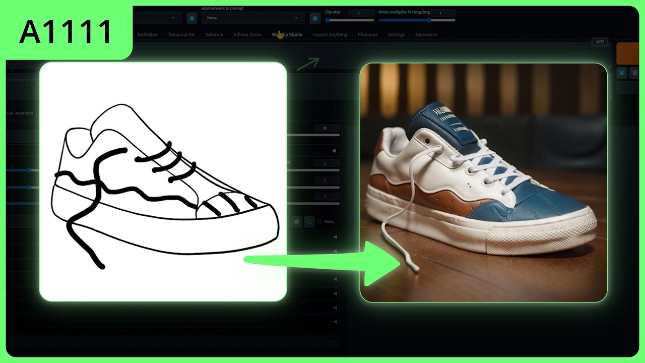 Stable Diffusion AI ControlNet: Sketch to Image Tutorial