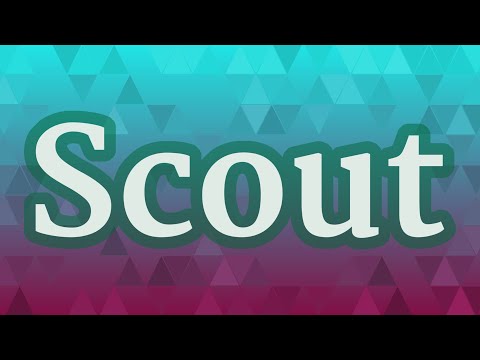SCOUT pronunciation • How to pronounce SCOUT