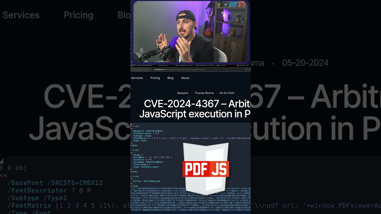 What is the CVE-2024-4367 PDF.js Vulnerability?