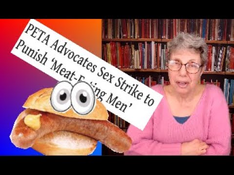 PETA Calls For Strike on S** With Meat-Eating Men