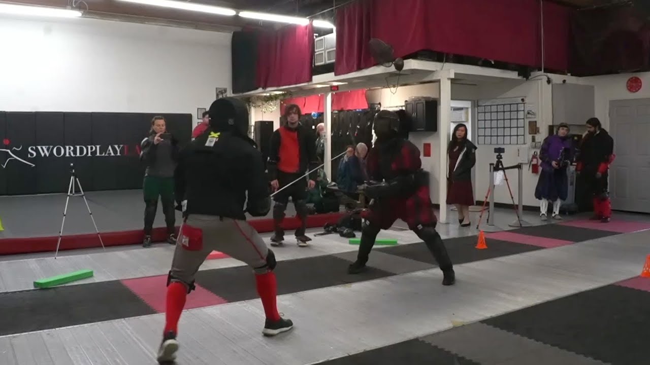3rd Place Match - Sterling Baldwin vs Mykhailo Vdovchenko | Swordplay LA Longsword Tournament