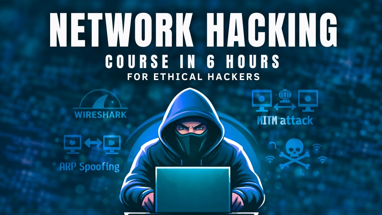 Network Hacking For Ethical Hackers in 6 hours | learn network hacking from scratch