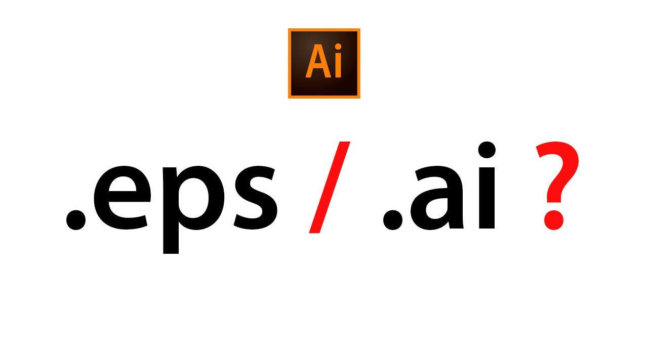 ¿Cuál es la diferencia entre guardar un vector como .AI y guardarlo como .EPS?