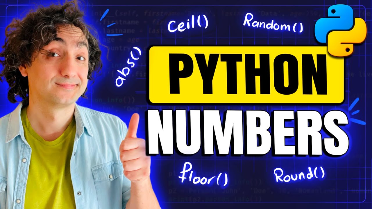 Python Numbers Mastery | Math Functions, Round & Random | #Python Course 9