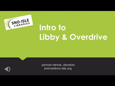 Intro to Libby & OverDrive to Enjoy eBooks and Audiobooks