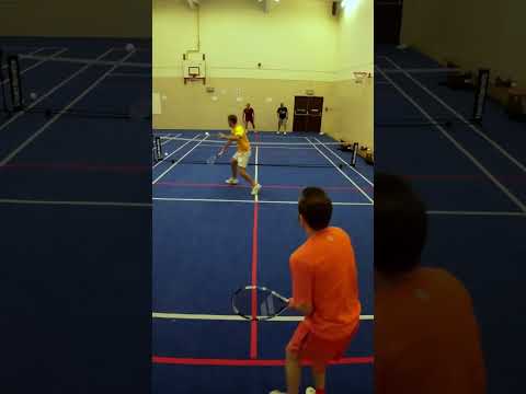 It’s a foam ball. Play dirty! #tennis #sport #touchtennis #tenis