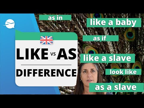 How to use LIKE vs. AS | Difference between AS and LIKE | Advanced English Grammar