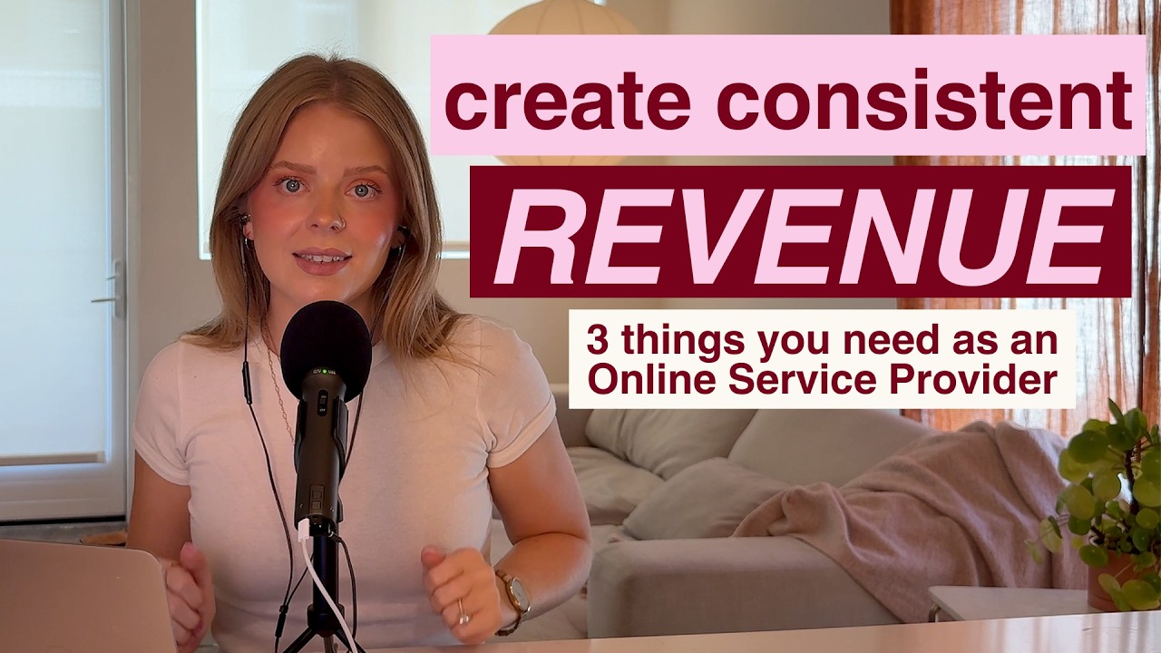 The Sustainability Series Pt 3: How to Create Consistent Income as an Online Service Provider