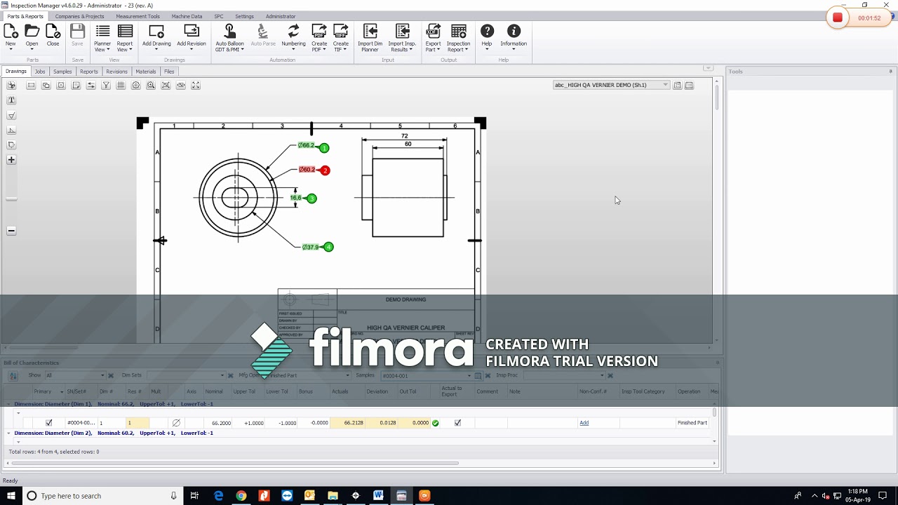 Geo Informatics - CMM Integration With Inspection Manager from HighQA USA