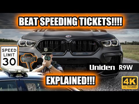 BMW X6M - Beat Speeding Tickets With Uniden R9 Radar and LiDAR Defense