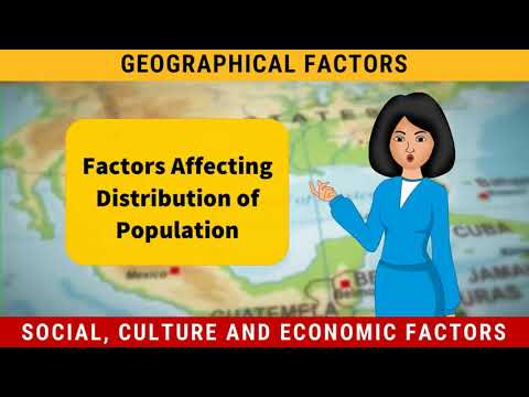 Factors Affecting the Distribution Of Population Video Lecture - Social ...