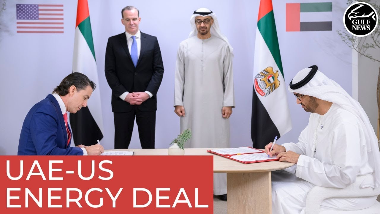 UAE, US sign partnership to invest $100b to produce 100GW of clean energy