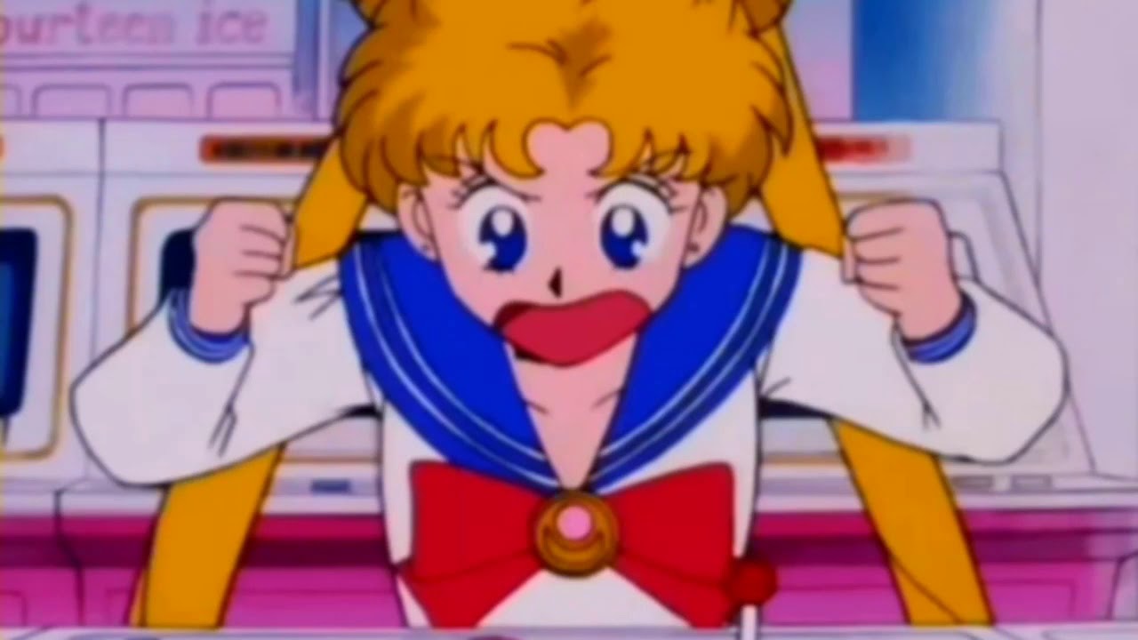 Angry Usagi (Sailor Moon) HD Gif