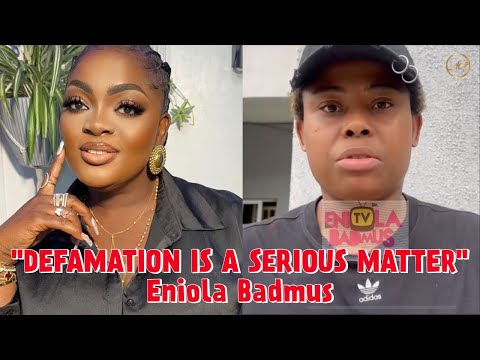 TikToker ESCAPE PRISON & Pays Nollywood Star Eniola Badmus Thousands For Defamation Of Character