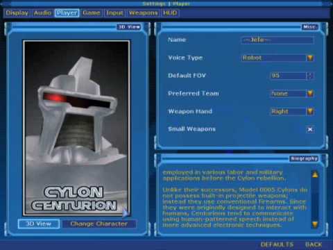Steam Community :: Video :: [UT2004] Cylon Models - Custom Characters ...