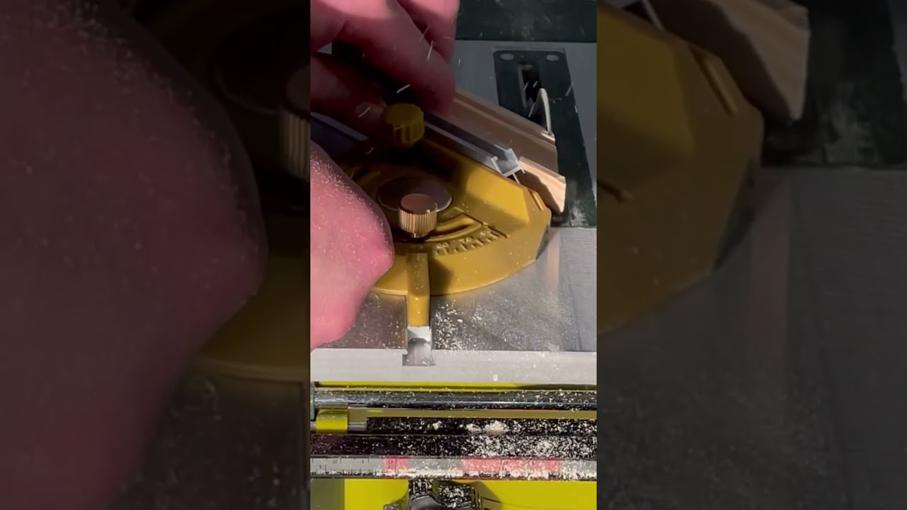 carpentry tips on how to make a picture frame home-made picture frame, on table saw.