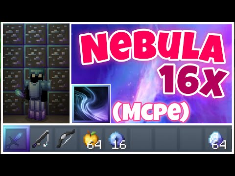 Nebula [16x] MCPE PVP Texture Pack Review (on PS4)