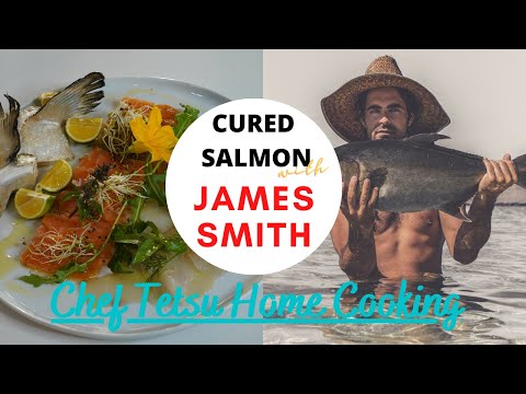 Cured Salmon | James Arthur Smith | Salmon Marine | cooking with sustainable seafood | サーモンマリネ |