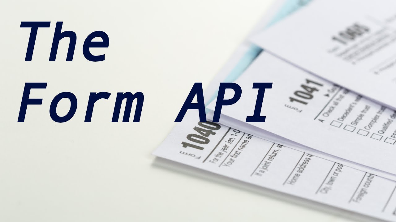 Moodle Development - The Form API