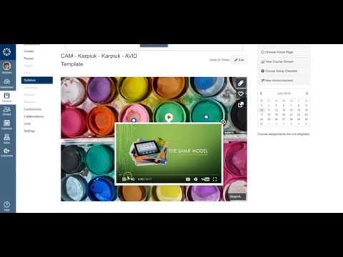 Embed ThingLink on Your Canvas Homepage