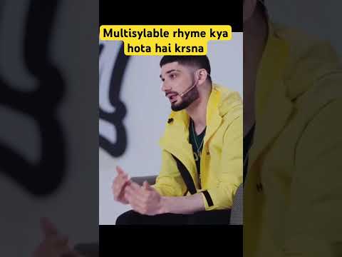 Krsna ne sikhaya Multisylable rhyme kya hota hai #howtorap #rapsongwriter #rapper #krsna #raftaar