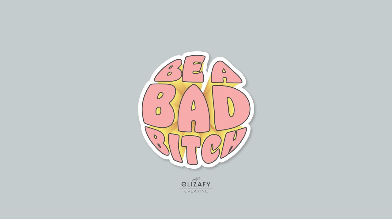 How to Make a Sticker | Adobe Illustrator Tutorial | Print Design Tutorials