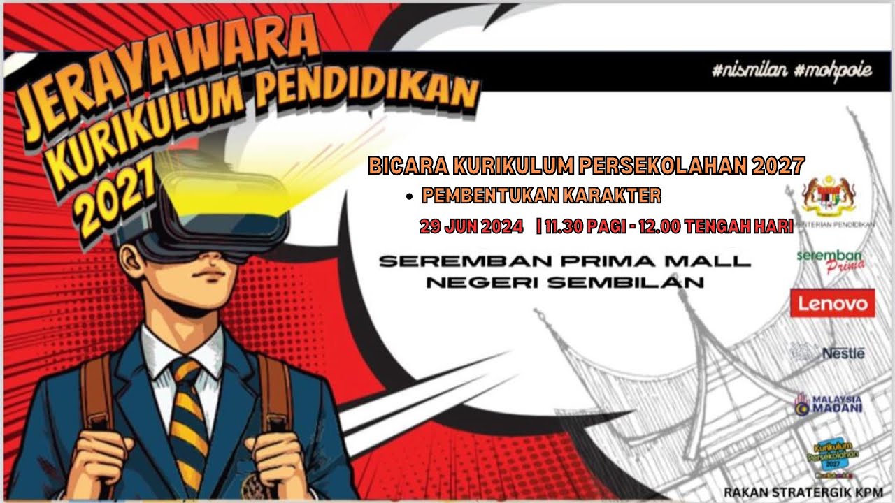 SSTP JPN9| BICARA KURIKULUM PERSEKOLAHAN 2027  (PEMBENTUKAN KARAKTER)
