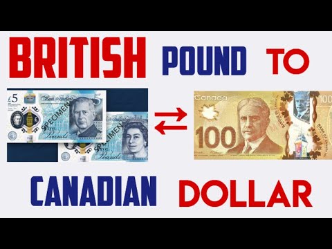 1 CANADIAN DOLLAR TO BRITISH POUND EXCHANGE RATES TODAY 28 JUNE 2024 1 GBP to CAD
