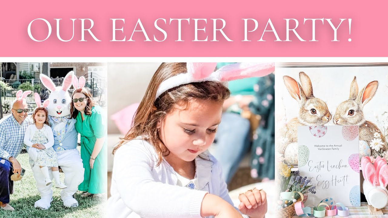 Our Annual Easter Party! Sweet & Simple Ideas for Kids 🌷🐰