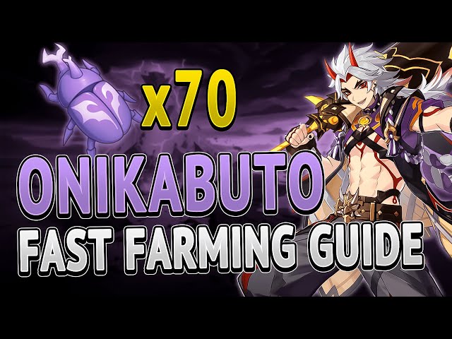 Genshin Impact: All Onikabuto locations with farming routes in Inazuma