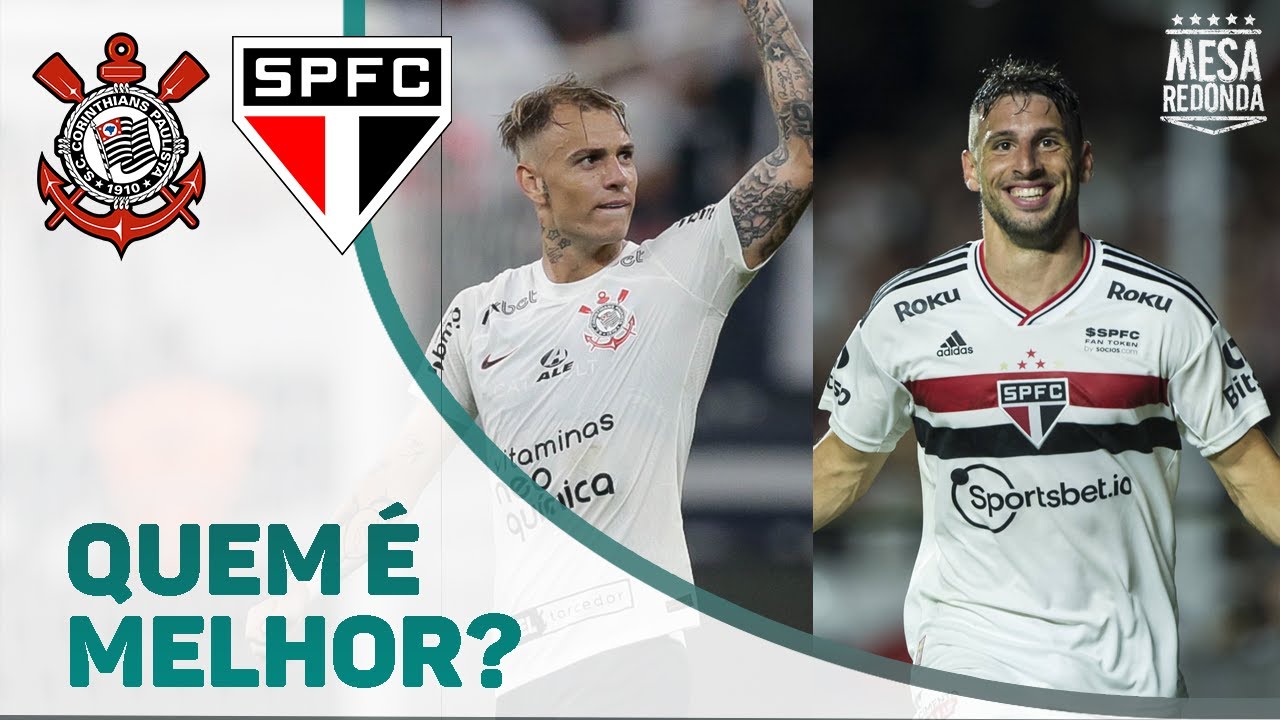 Corinthians x São Paulo: QUEM É MELHOR? | Semifinal da Copa do Brasil 2023 (23/07/23)