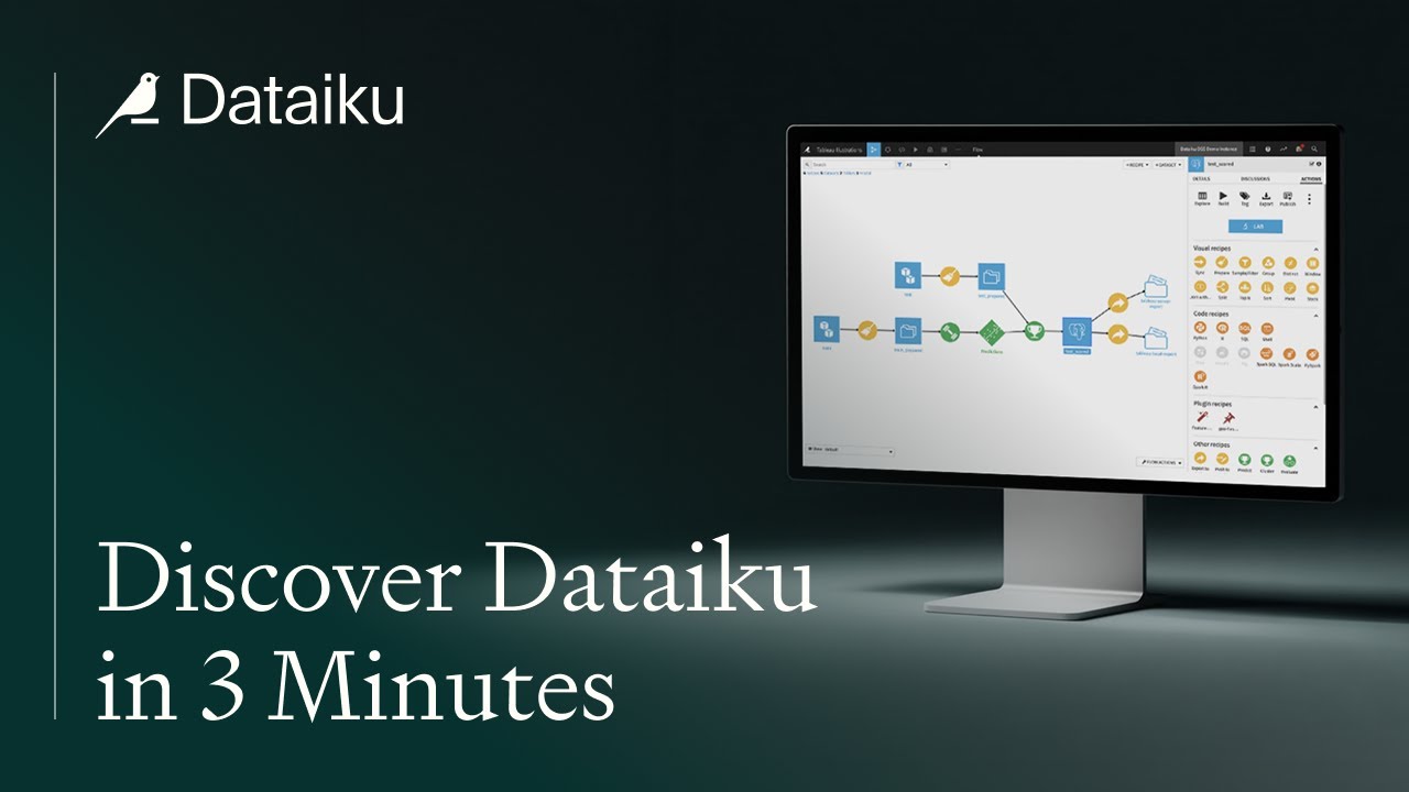 Dataiku 3-Minute Demo