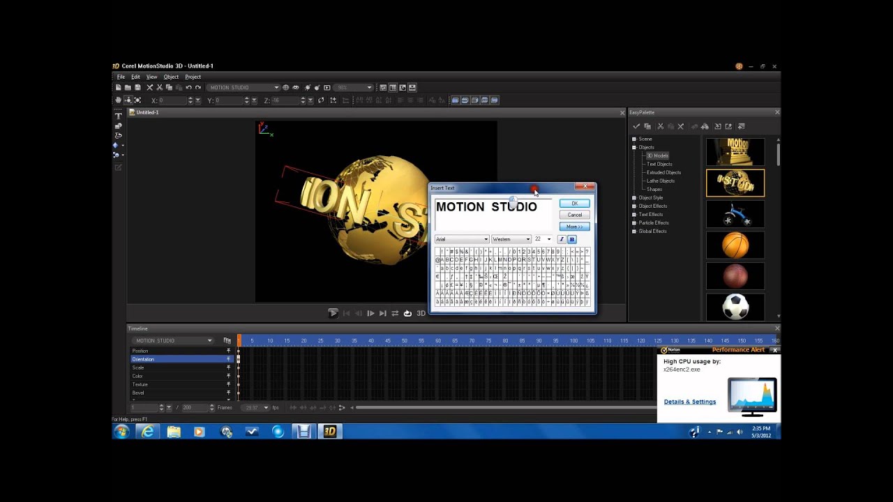 how to download corel motion studio w/tutorial