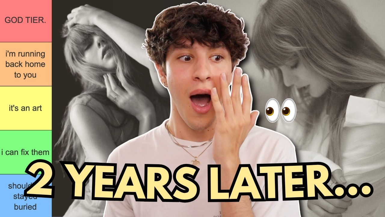 Ranking THE TORTURED POETS DEPARTMENT After 2 Years... *literally impossible* 🤍🪶