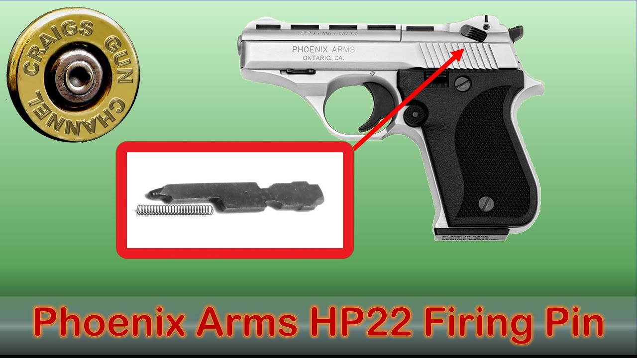 HP22 Firing Pin Removal and Installation