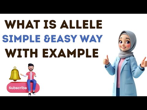 Simple Definition Of Allele l What is Allele with Example l #alleles #genetics#biologybasics