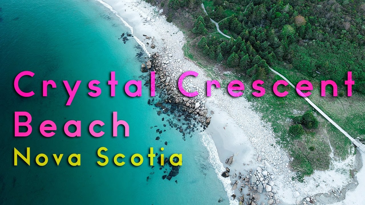 Crystal Crescent Beach | Nova Scotia | Halifax | Aerial | Drone | Canada